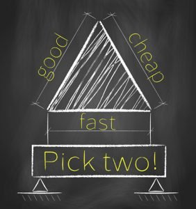 What is the Good, Fast, Cheap Triangle? – Jeannie Ruesch